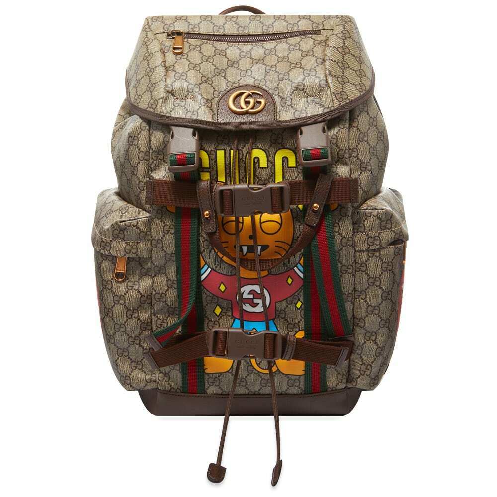 Gucci Men's GG Supreme Pablo Delcielo Backpack in Multi Gucci