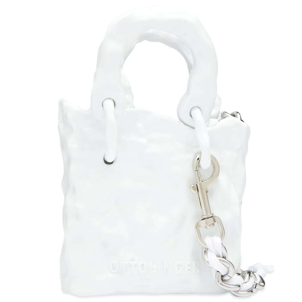 Ottolinger Women's Signature Ceramic Chain Bag in White Ottolinger