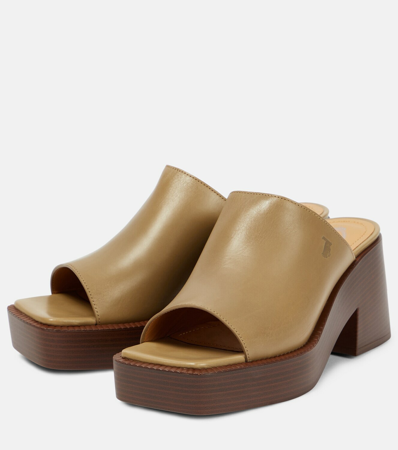 Tod's - Leather mules Tod's