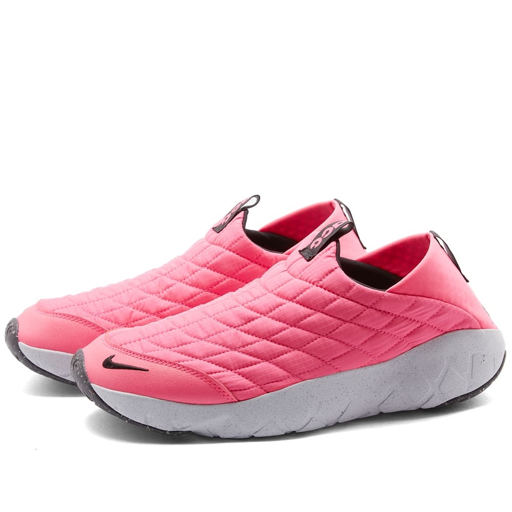 Nike Men's ACG Moc 3.5 Sneakers in Hyper Pink/Black/White Nike