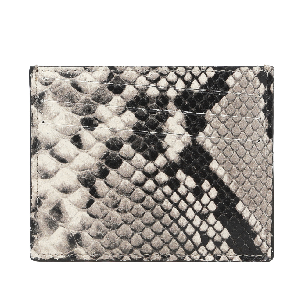 Maison Margiela 11 Printed Python Card Holder Maison Margiela
