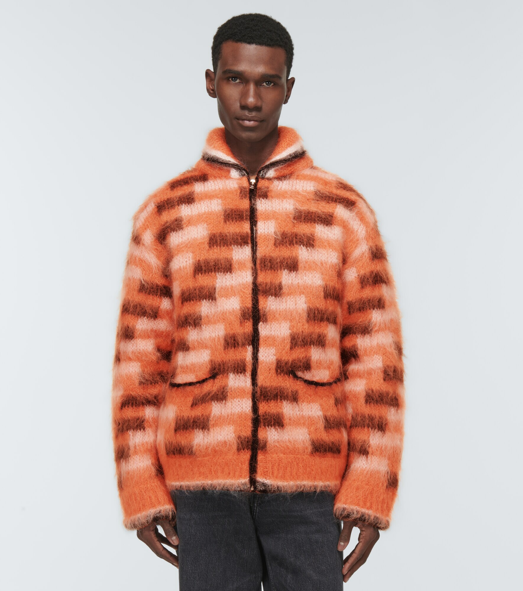 Marni - Mohair-blend knit jacket Marni