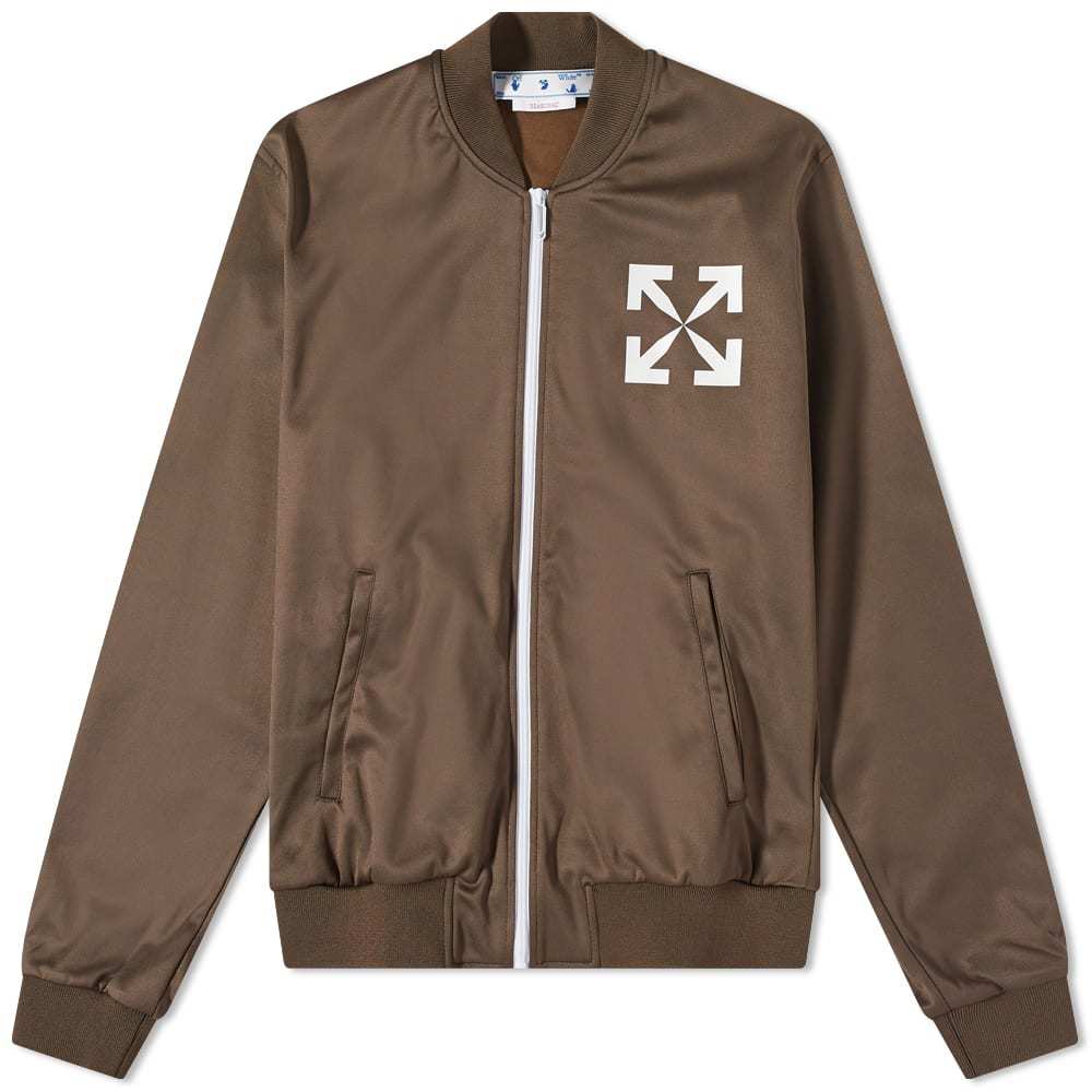 Off-White Single Arrow Slim Track Top Off-White