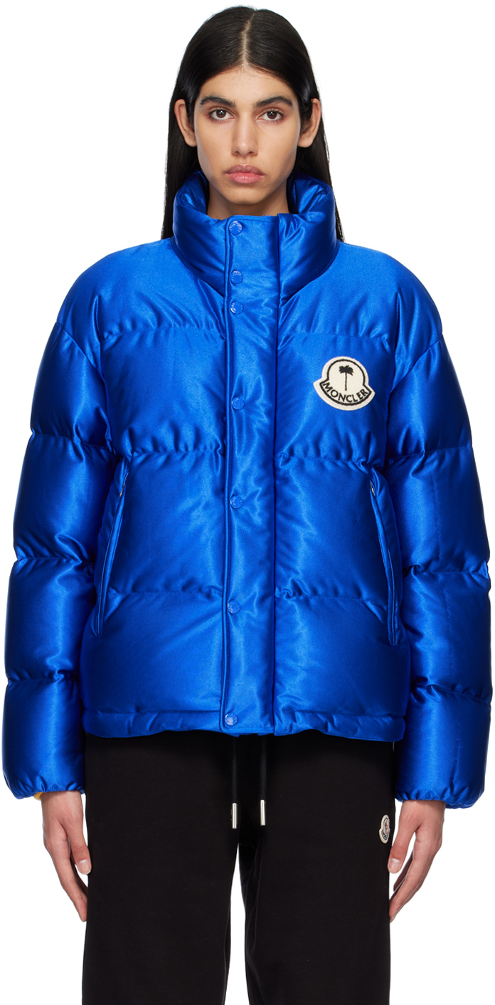 Moncler Genius 8 Moncler Palm Angels Blue Keon Down Jacket Moncler Genius