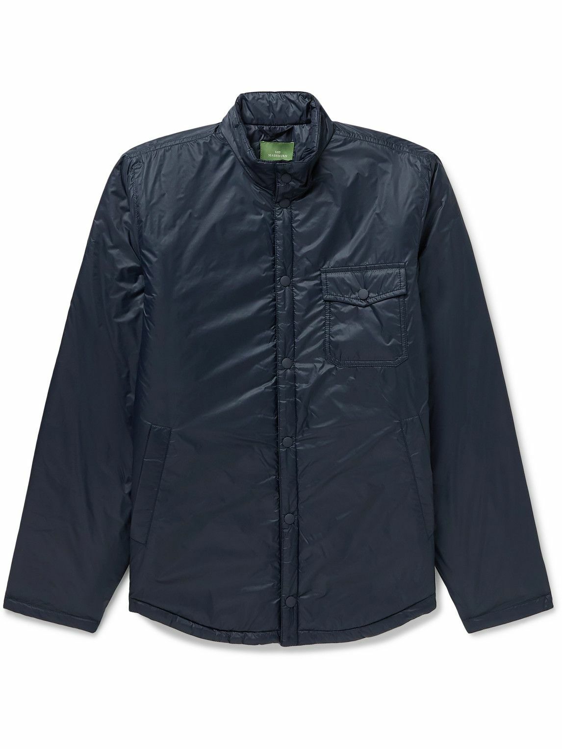 Sid Mashburn - Cashpad Nylon Jacket - Blue Sid Mashburn