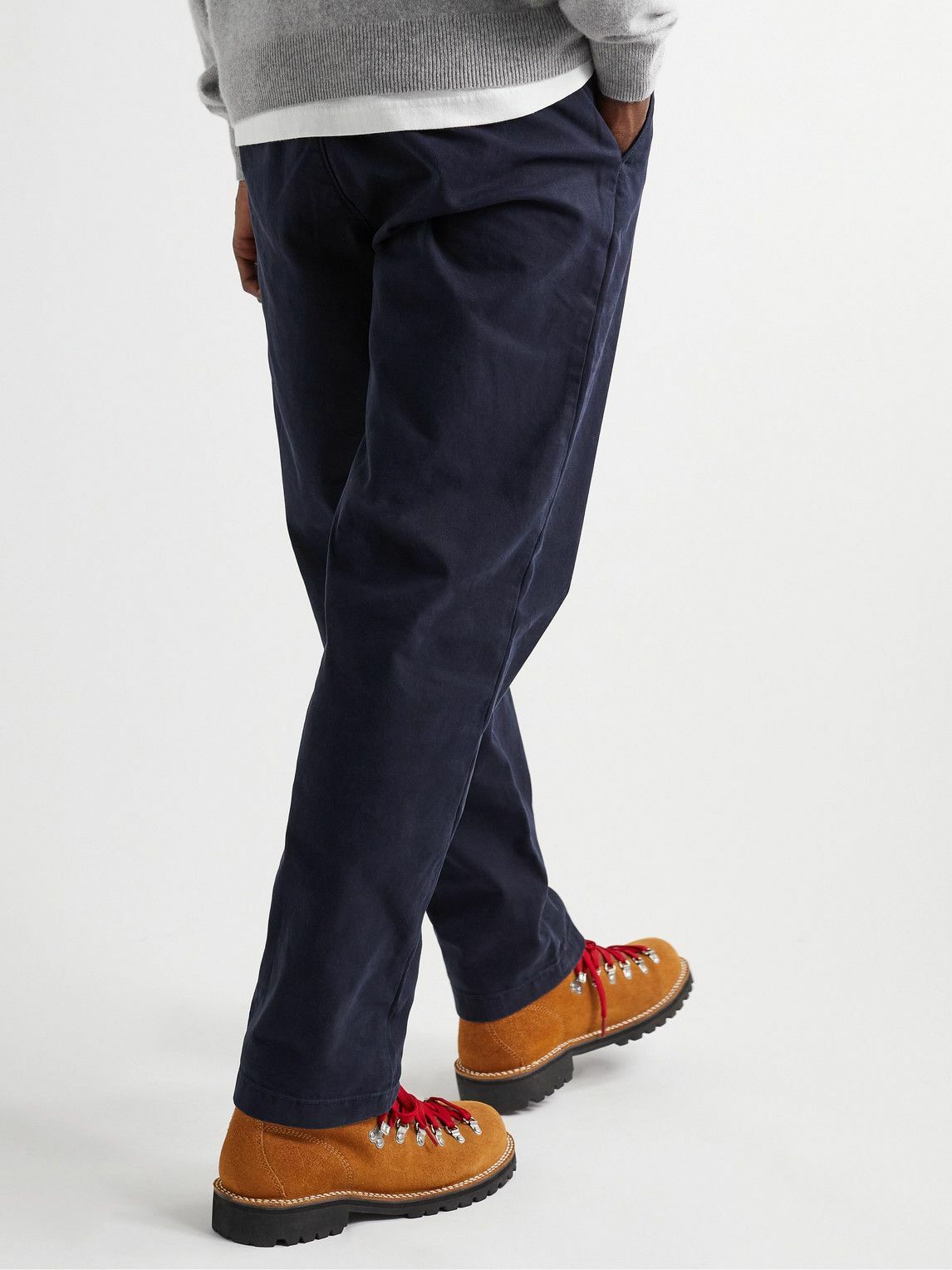 J.Crew - Straight-Leg Cotton-Twill Chinos - Blue J.Crew