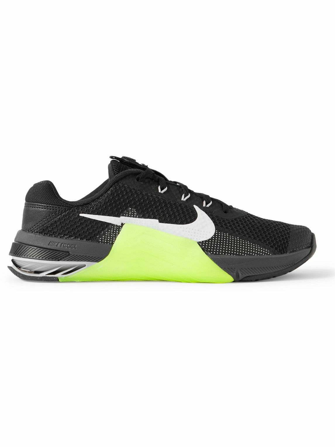 Nike Training - Metcon 7 Rubber-Trimmed Mesh Sneakers - Black Nike Training
