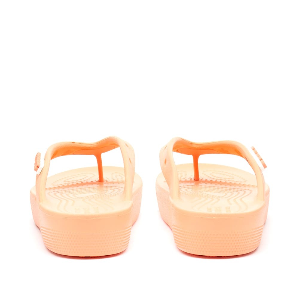 Crocs Women's Classic Platform Flip in Papaya Crocs
