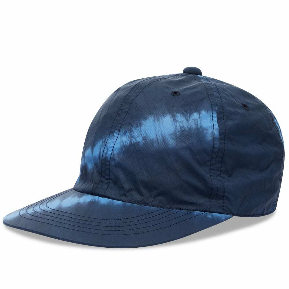 Blue Blue Japan Men's Tie Dye Nylon Cap in Navy Blue Blue Japan