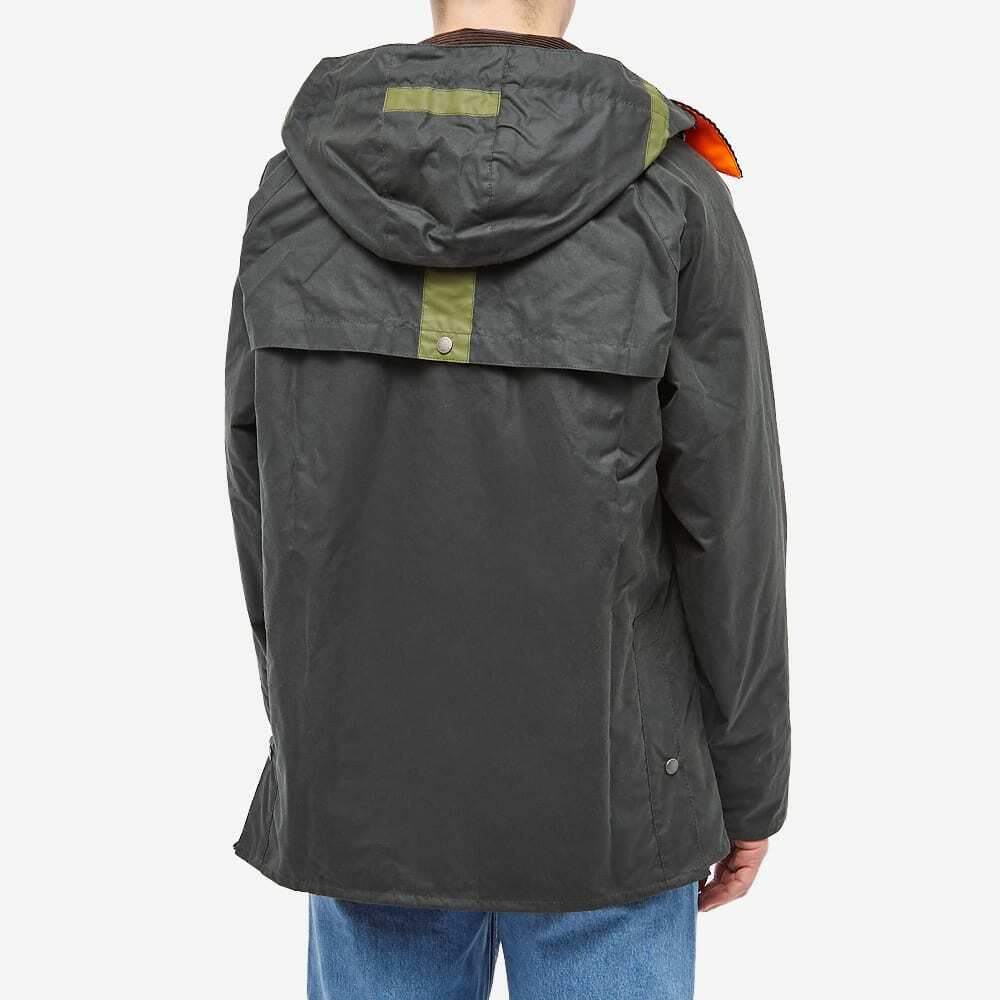 Barbour x Brompton Bromdale Wax Jacket in Sage Barbour