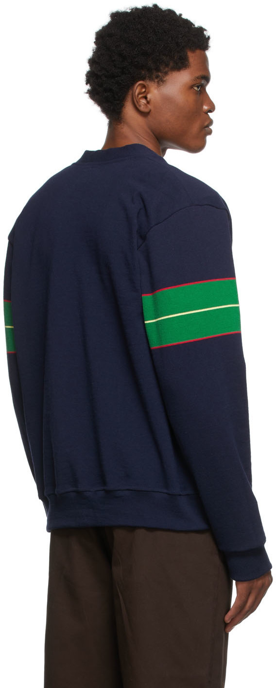 Noah Navy Rugby Cardigan Noah NYC