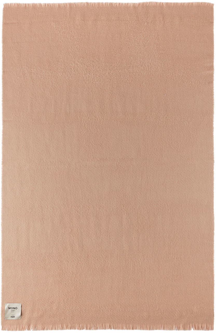 HAY Pink Mono Blanket HAY