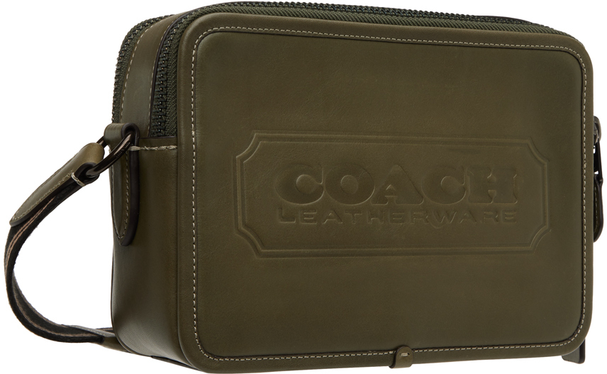 Coach 1941 Green Charter 24 Crossbody Bag Coach 1941