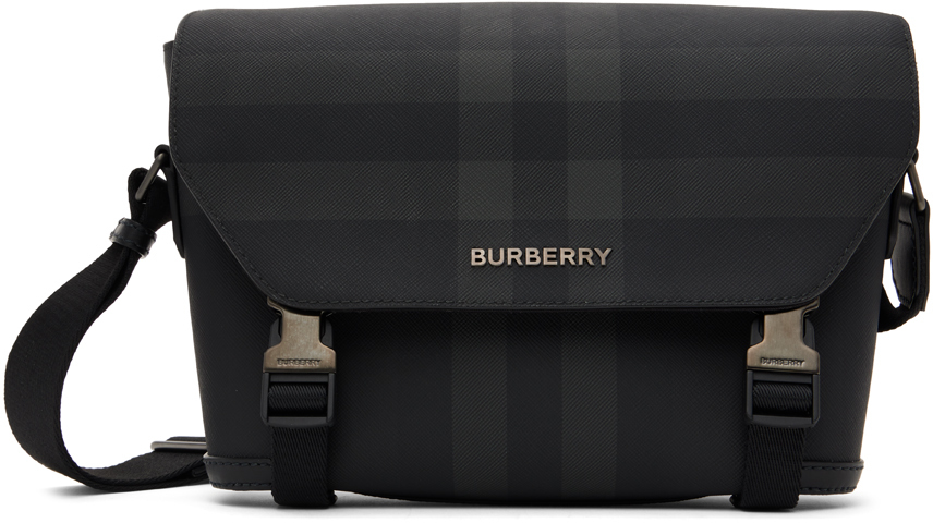 Burberry Black Wright Messenger Bag Burberry