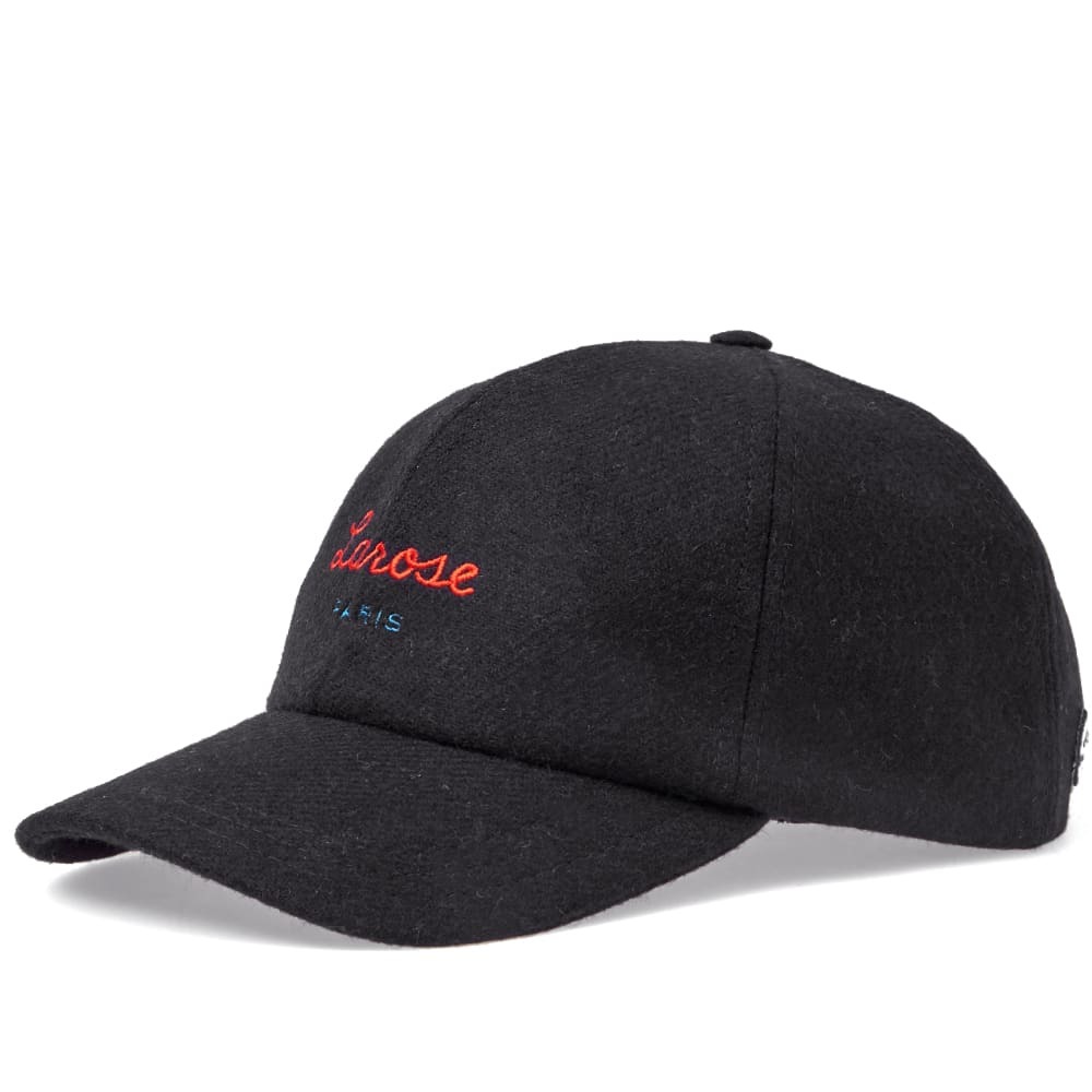 Larose Paris Logo Wool Baseball Cap Larose