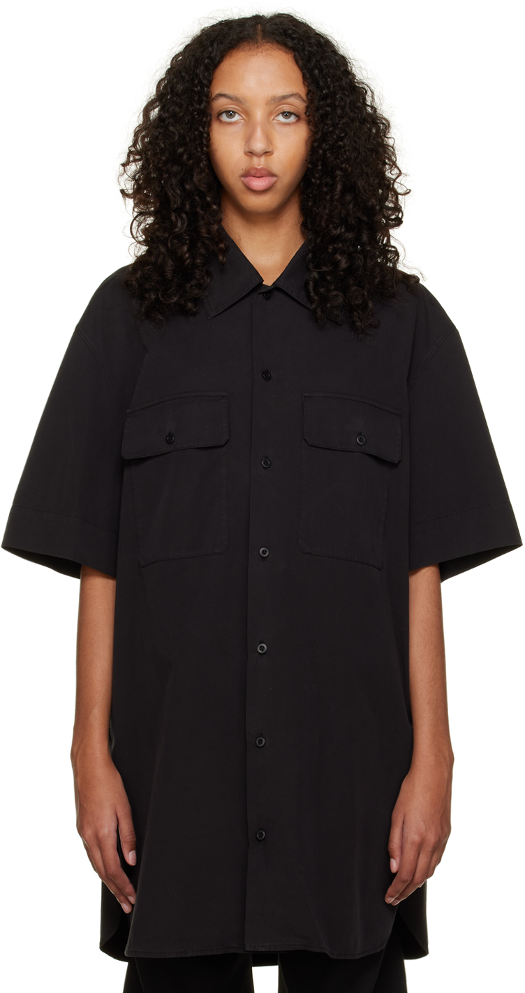 Lemaire Black Patch Pocket Shirt Lemaire