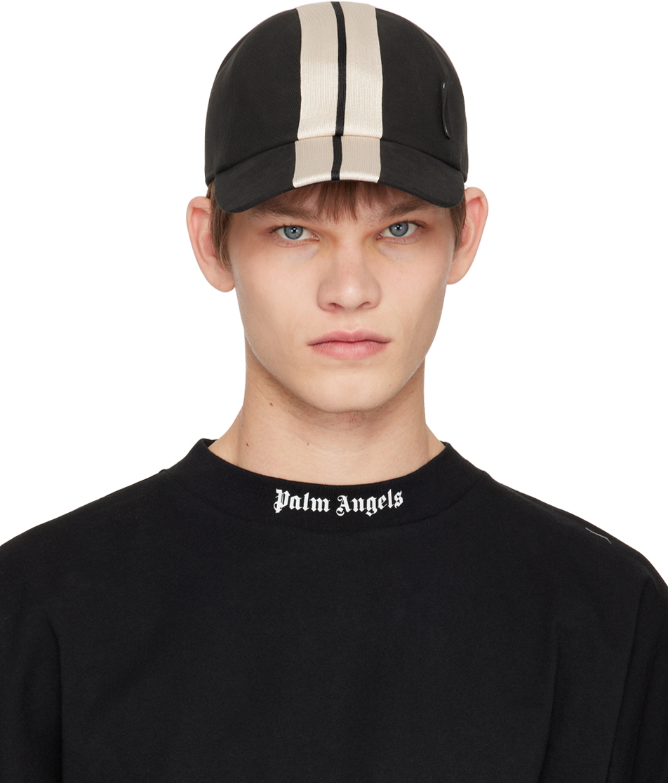Palm Angels Black Track Cap Palm Angels