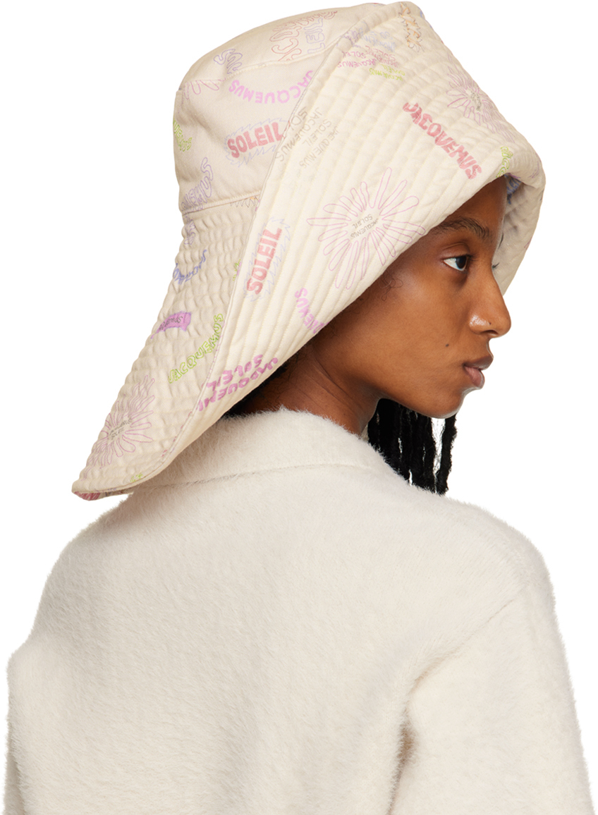 Jacquemus Beige 'Le Chapeau Lagrima' Bucket Hat Jacquemus