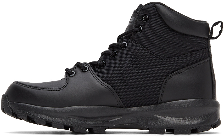 Nike Black Manoa Lace-Up Boots Nike