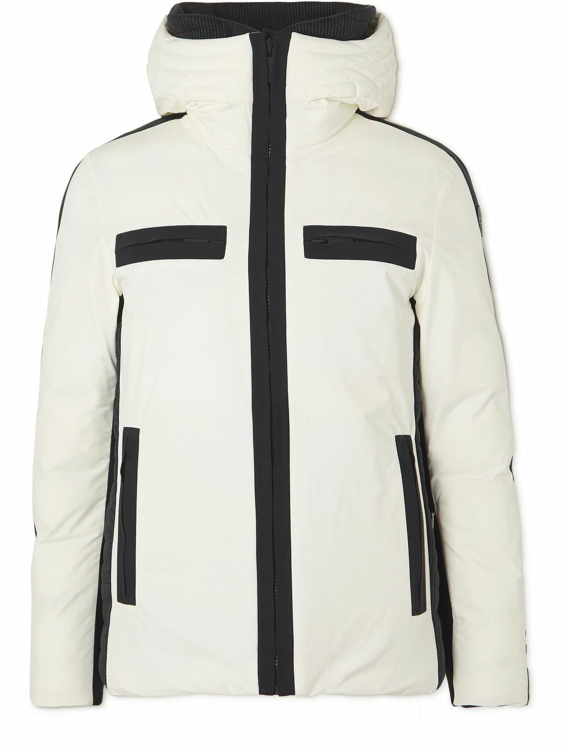 Fusalp - Jeff Two-Tone Hooded Ski Jacket - White Fusalp