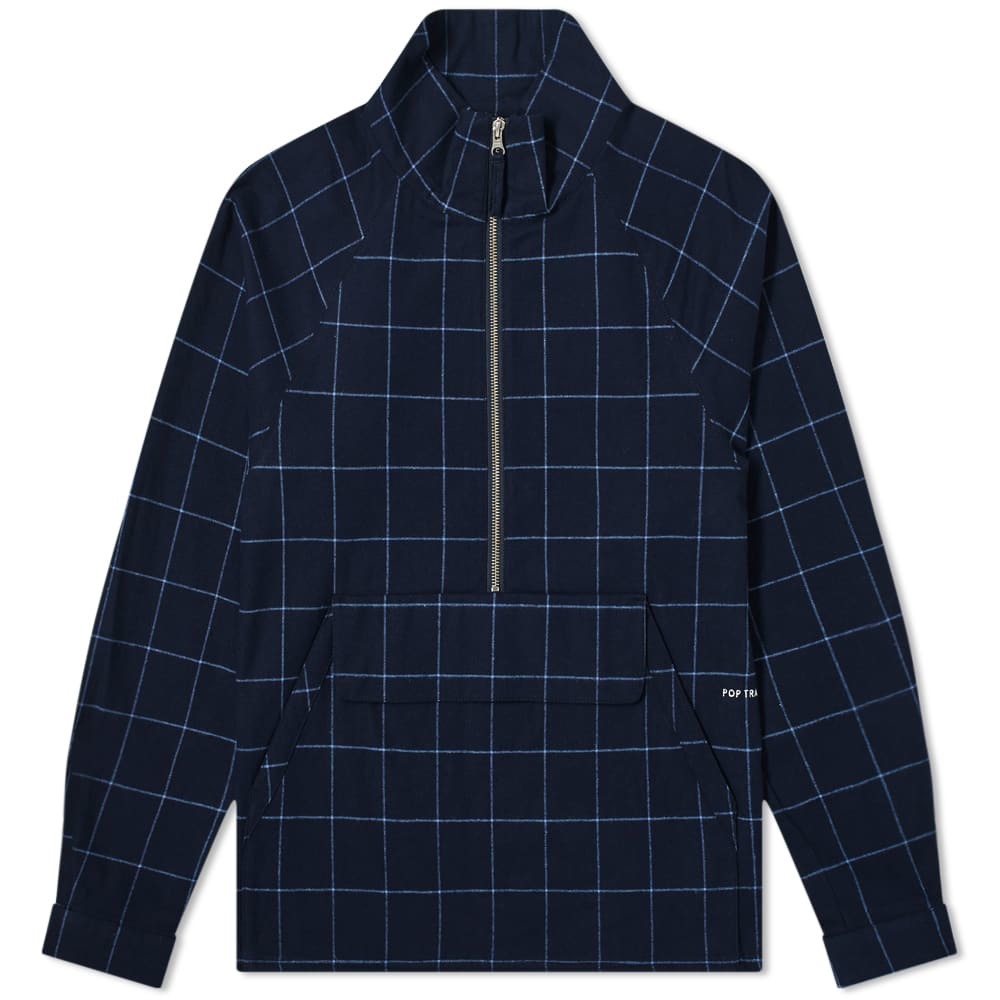 Pop Trading Company Drawstring Half Zip Jacket Pop Trading Company