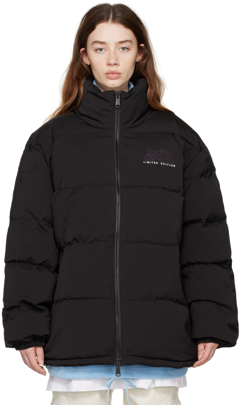 Martine Rose Black Tommy Jeans Edition Insulated Puffer Jacket Martine Rose