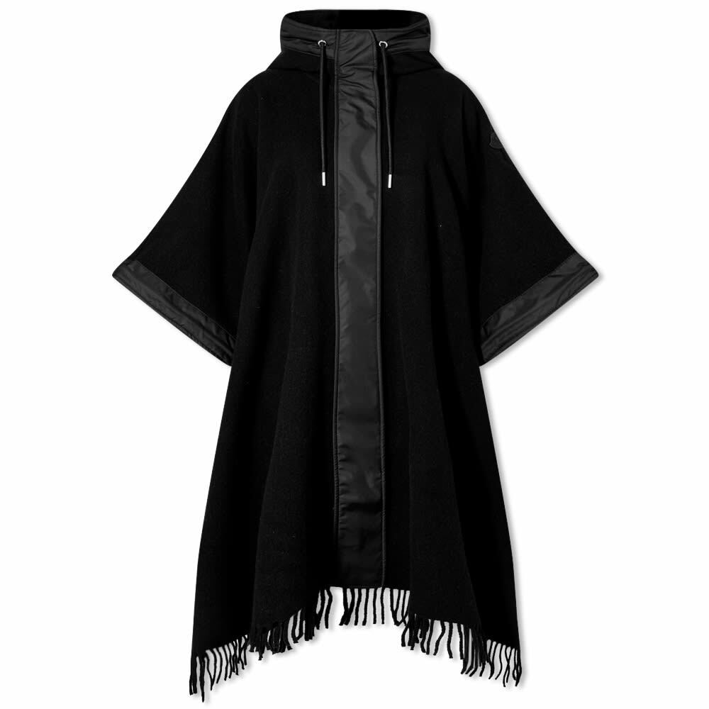 Moncler Women's Cape in Black Moncler