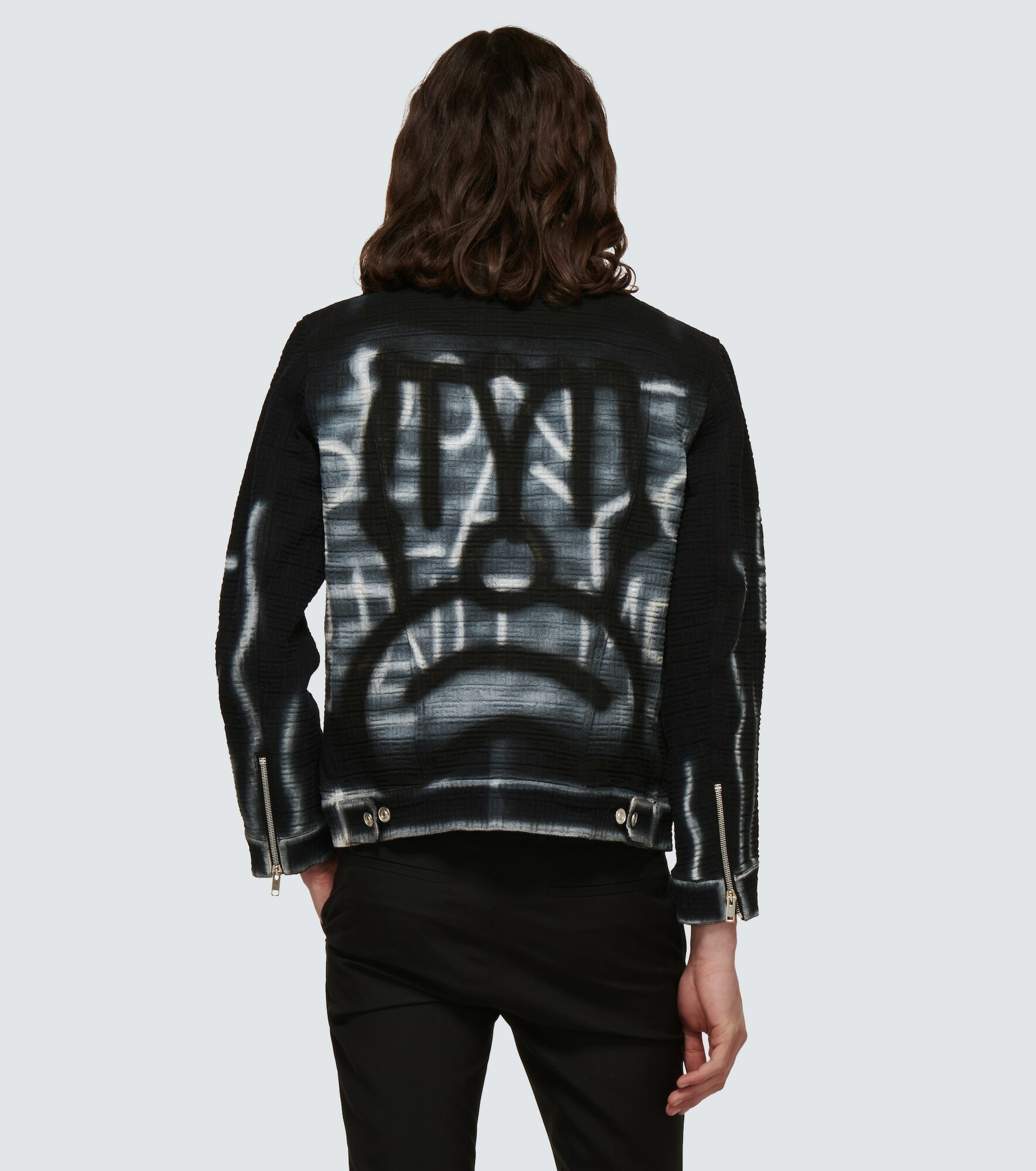 Givenchy - x Chito tag-effect 4G denim jacket Givenchy