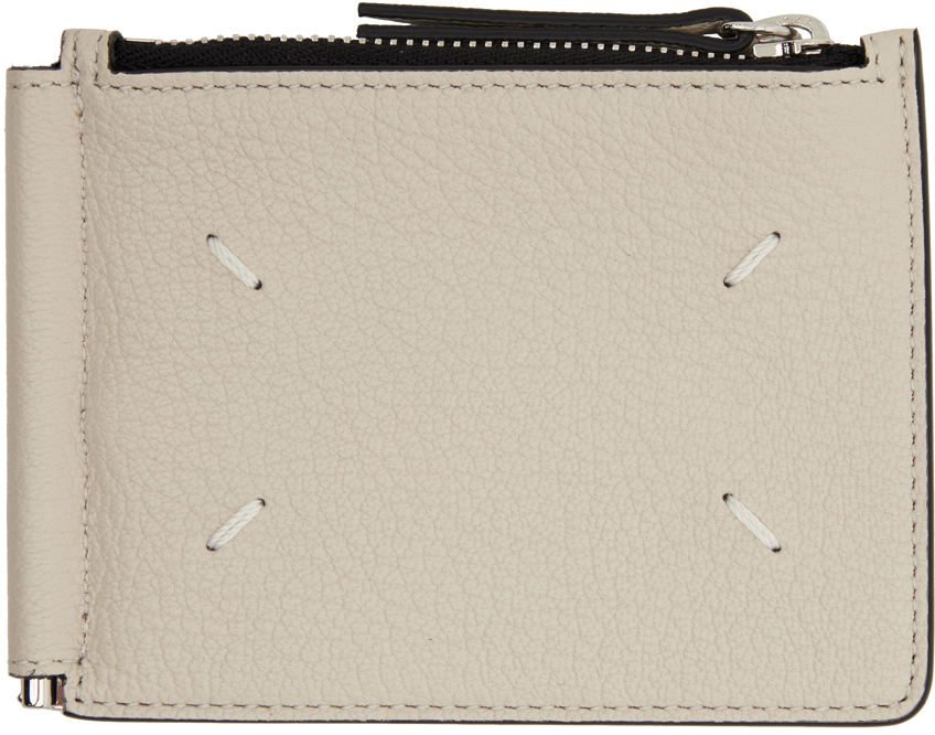 Maison Margiela Gray Money Clip Wallet Maison Margiela