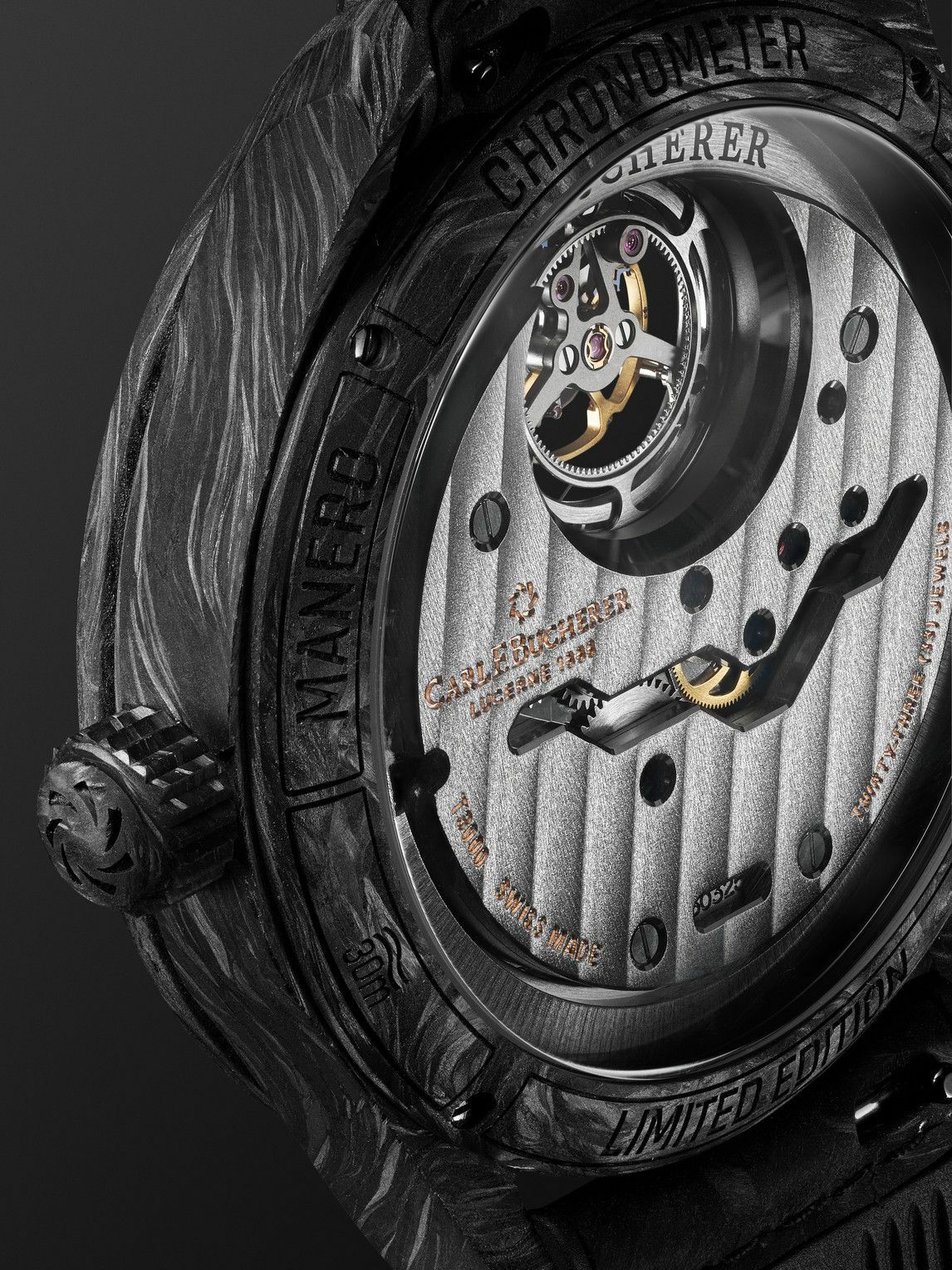 Carl F. Bucherer - Manero Tourbillon Double Peripheral Limited Edition ...