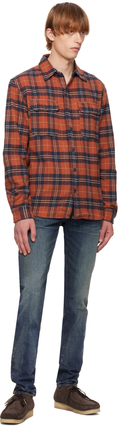 RRL Red & Blue Plaid Shirt RRL