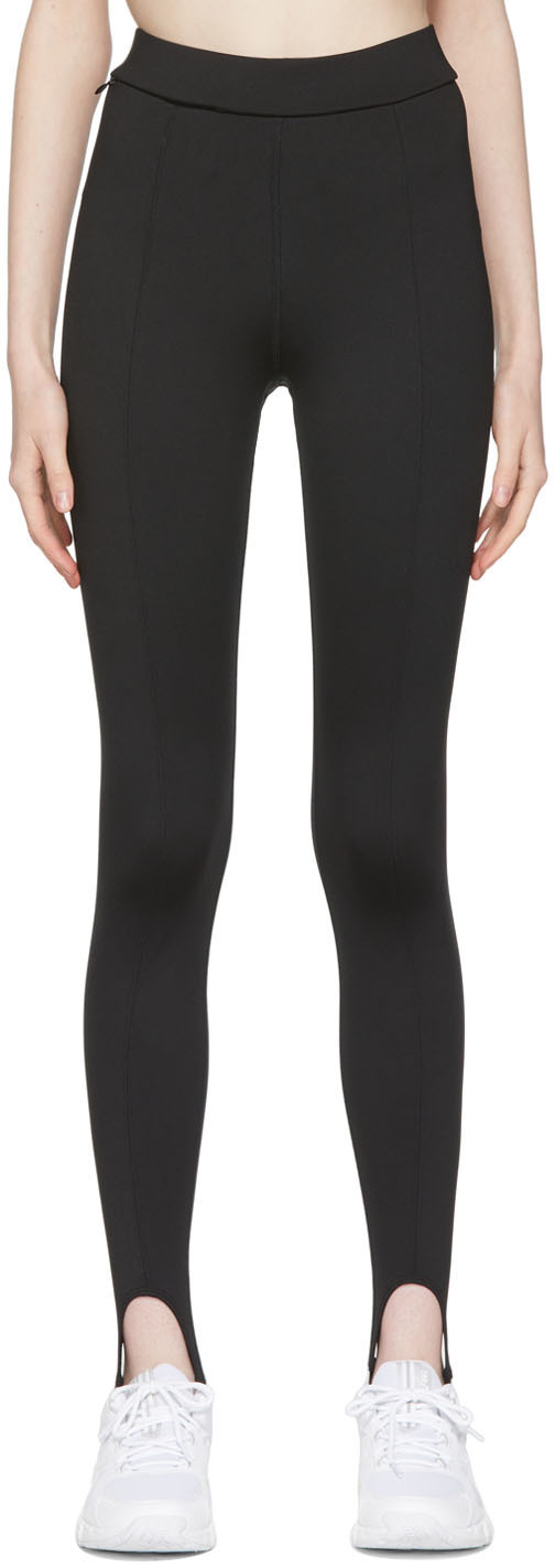 Alo Black Classic Stirrup Leggings Aloye