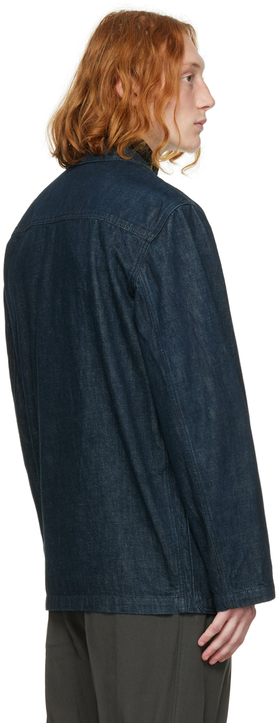 Lemaire Indigo Workwear Blazer Lemaire