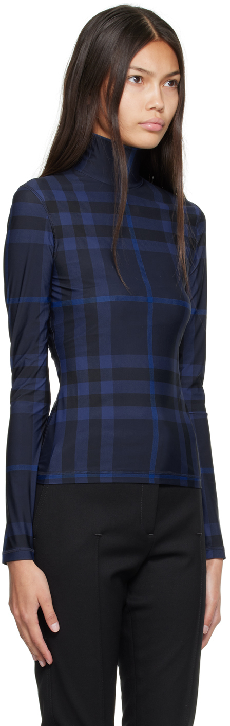 Burberry Navy Emery Turtleneck Burberry
