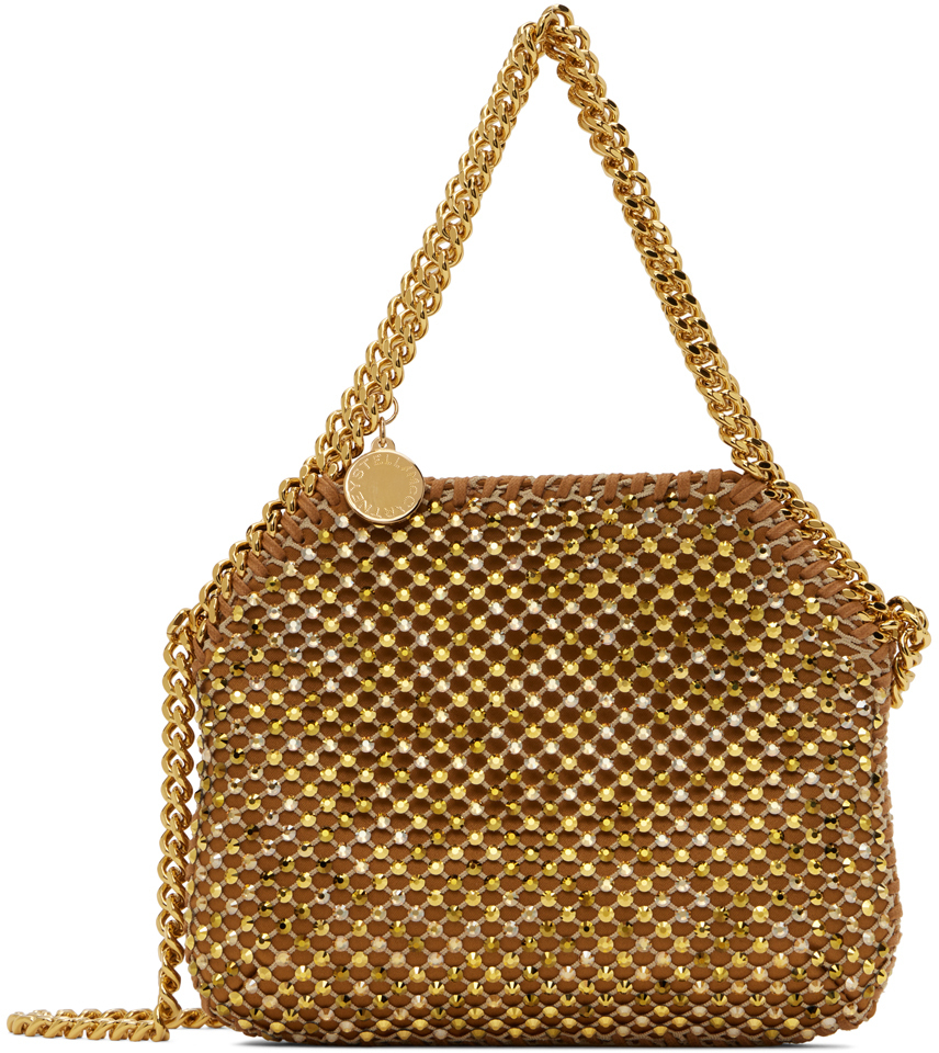Stella McCartney Gold Mini Falabella Bag Stella McCartney