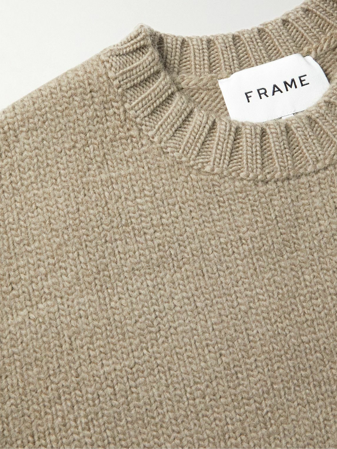 FRAME - Wool Sweater - Neutrals Frame Denim