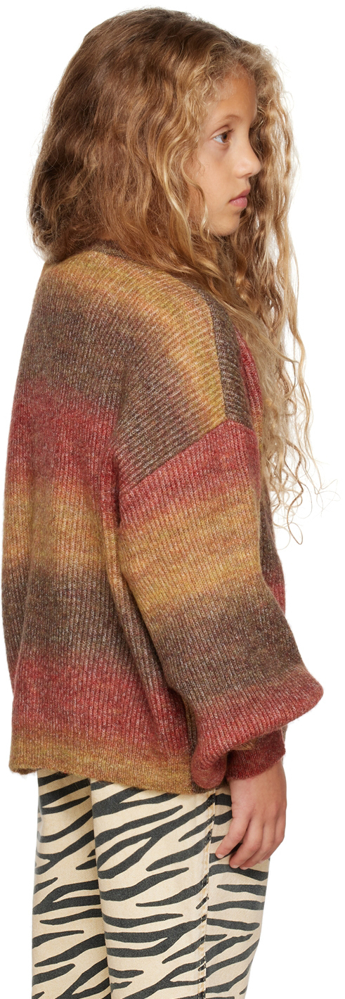 maed for mini Kids Brown Magical Macaw Sweater