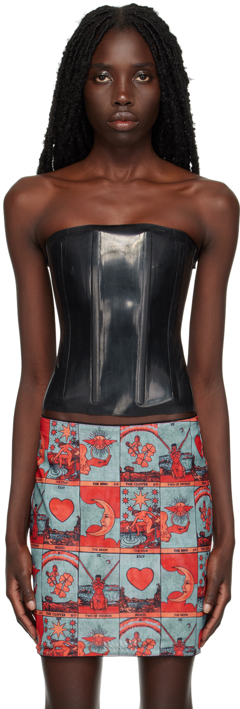 Miaou Black Libra Corset Miaou
