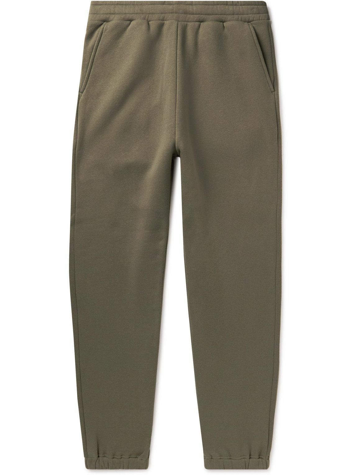 WTAPS - Tapered Cotton-Jersey Sweatpants - Green WTAPS