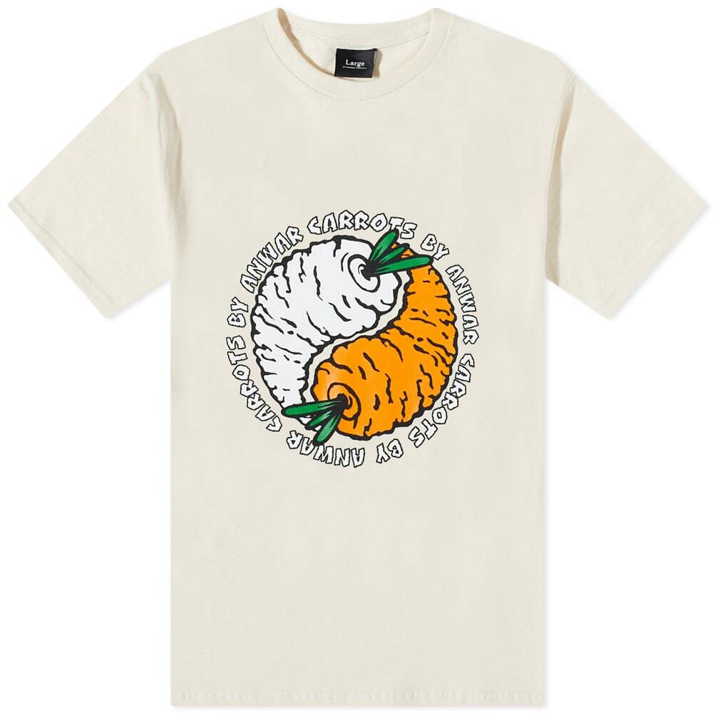 Carrots by Anwar Carrots Men's Carrot Yang T-Shirt in Cream Carrots by ...