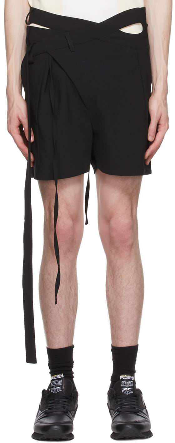 Ottolinger Black Polyester Shorts Ottolinger