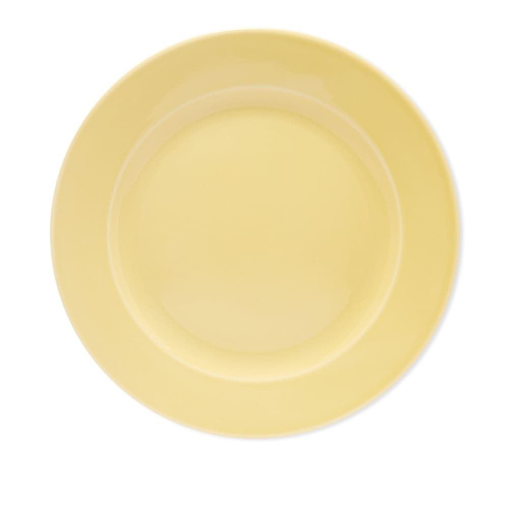 HAY Rainbow Plate Medium in Light Yellow HAY