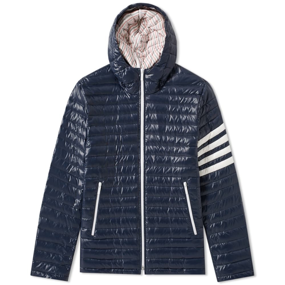 Thom Browne 4 Bar Hooded Down Jacket Thom Browne