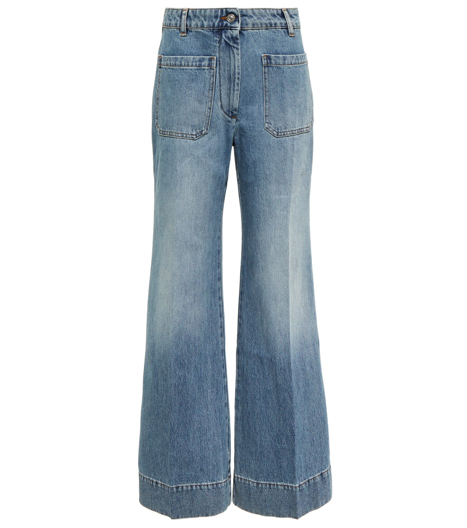Victoria Beckham - High-rise wide-leg jeans Victoria Beckham
