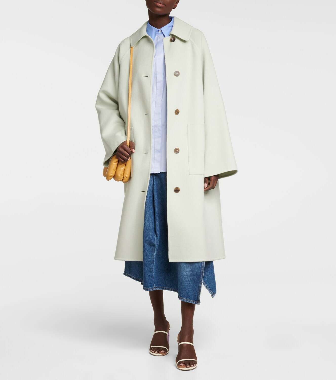 Loewe - Wool and cashmere coat Loewe