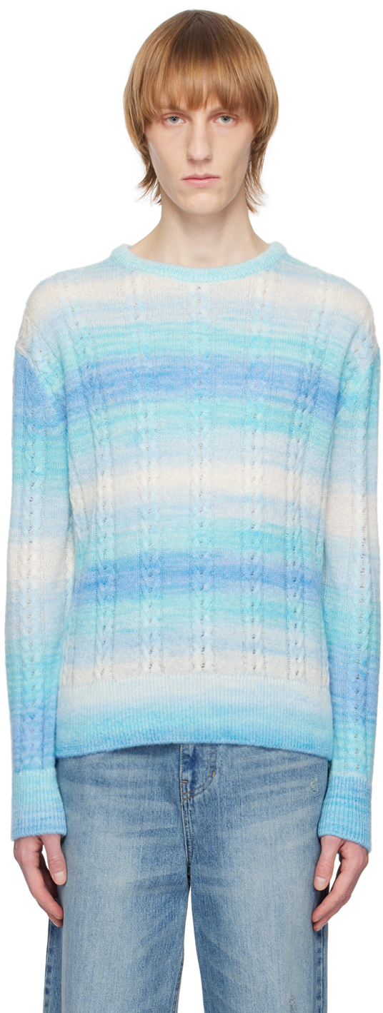 System Blue Gradient Sweater System
