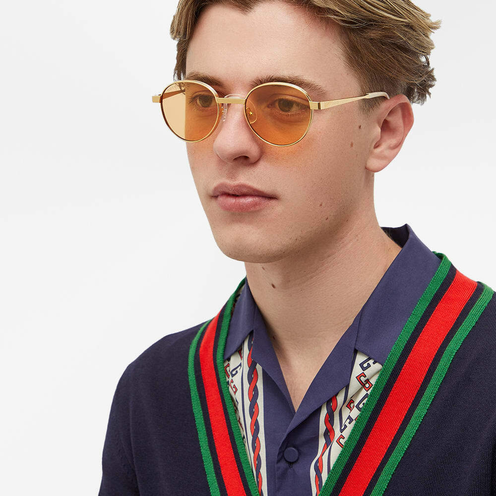 Gucci Men's Show Sunglasses in Gold/Yellow Gucci