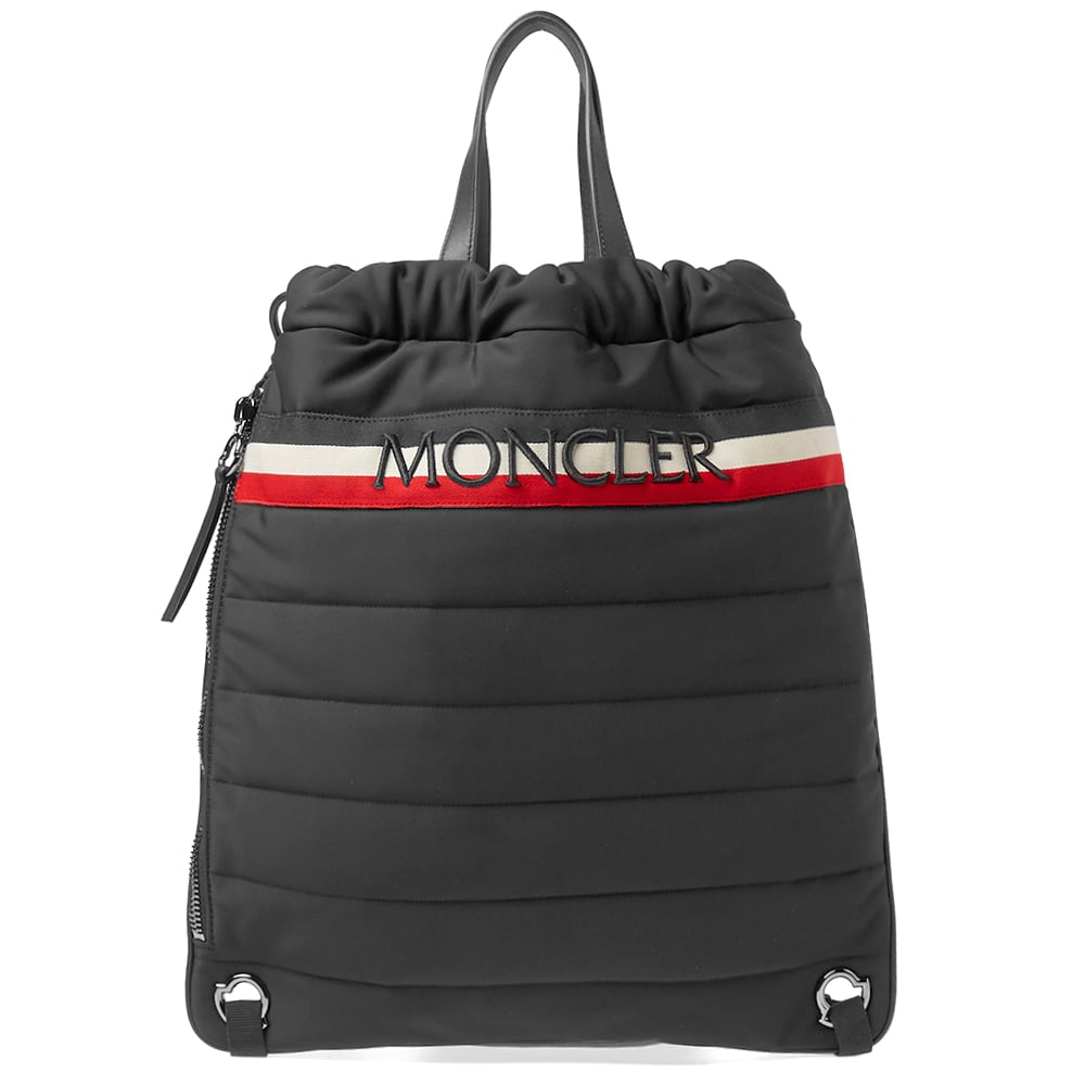 Moncler Soft Shell Drawstring Tote Bag Moncler