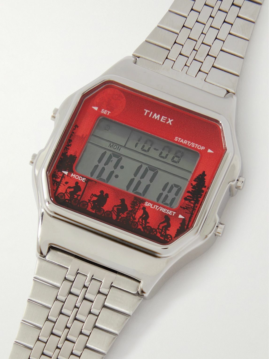 Timex - Stranger Things T80 34mm Stainless Steel Watch Timex