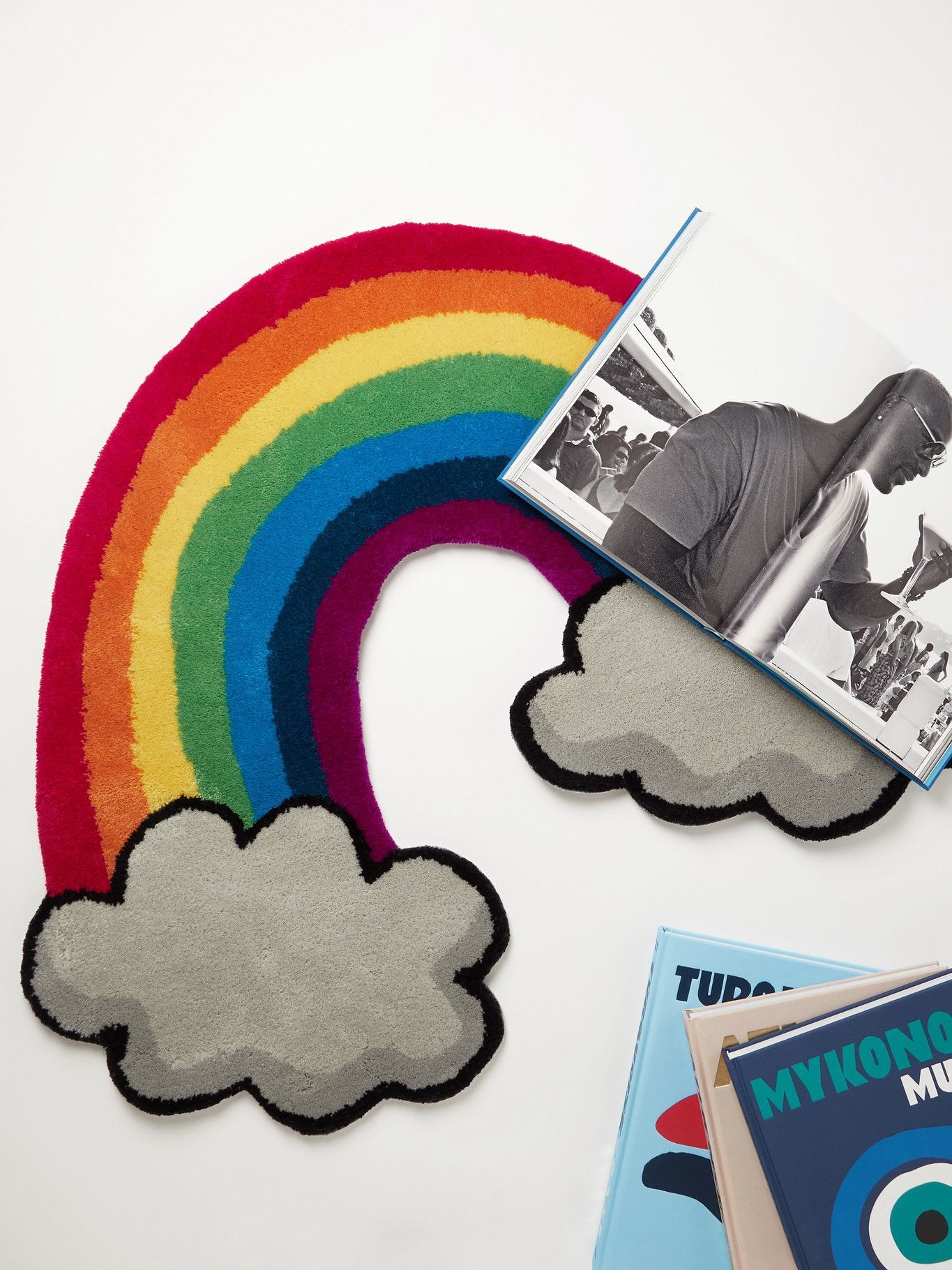 Hype Rugs - All the Rainbows Patterned Wool Rug